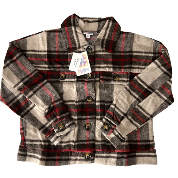 LuLaRoe | Jackets & Coats | Lularoe Berlin Flannel Jacket | Poshmark